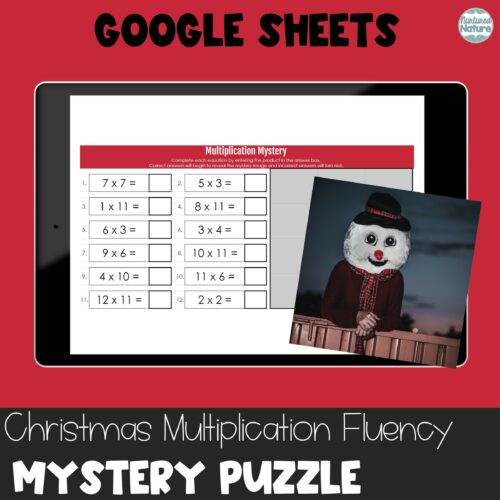 Christmas Grammar and Multiplication Facts Fluency 1-12 Pixel Art ...