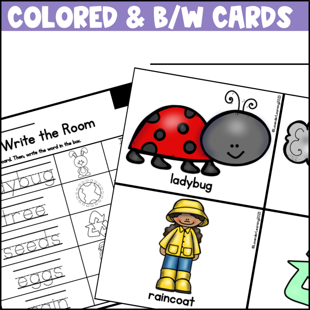 April Write the Room Activity - Spring Write the Room Activity | Made ...