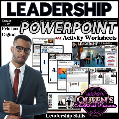 Leadership PowerPoint and Activities | Leadership Worksheets ...
