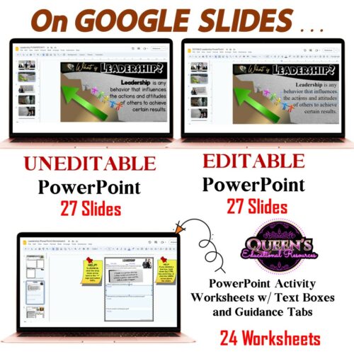 Leadership PowerPoint and Activities | Leadership Worksheets ...