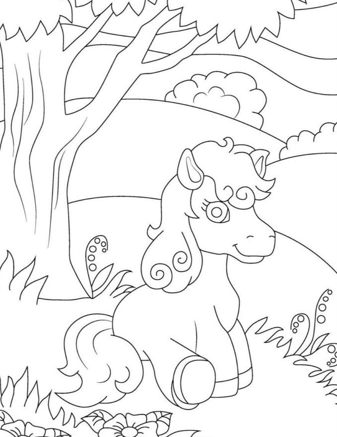 Pony Coloring book | Made By Teachers