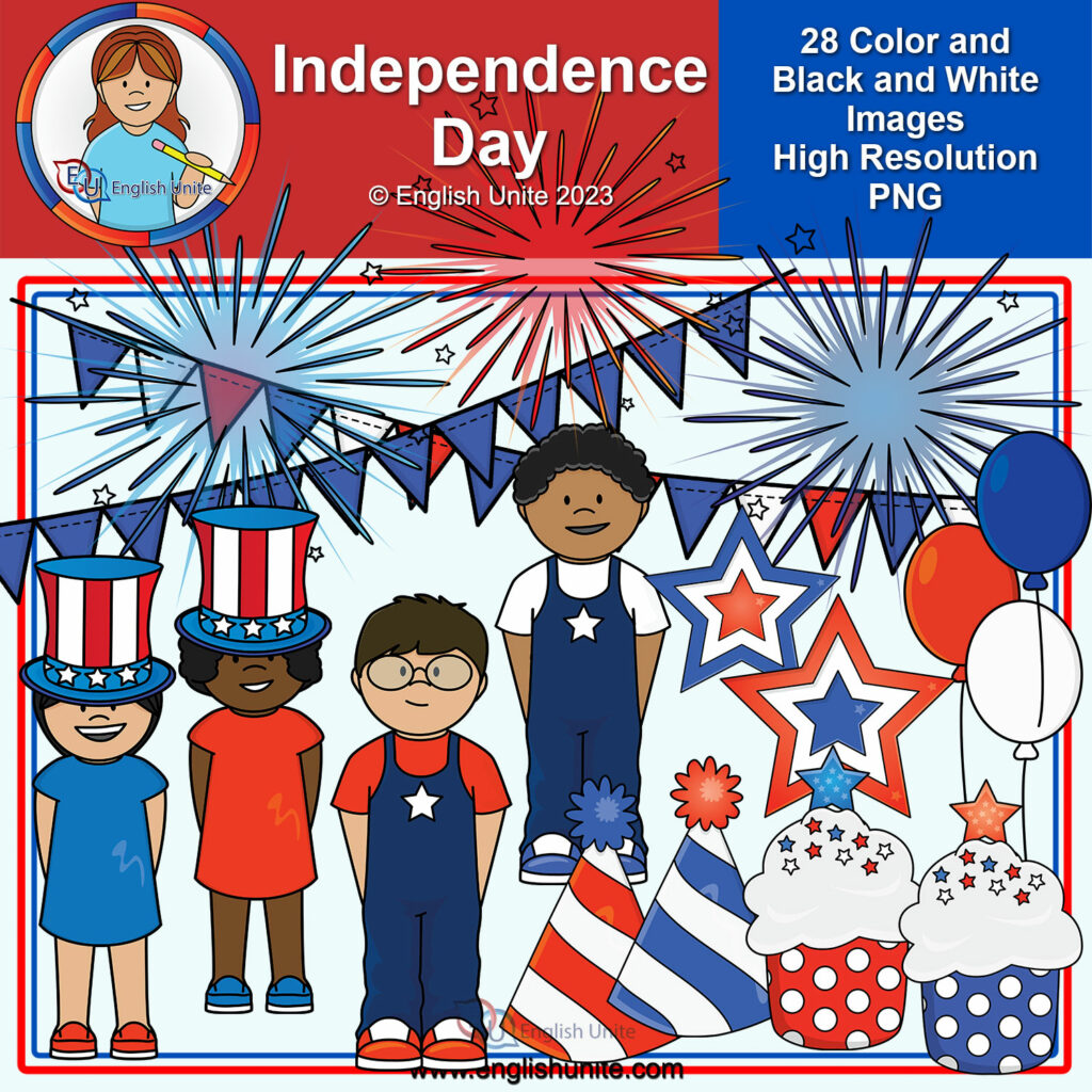 Clip Art - Independence Day | Made By Teachers