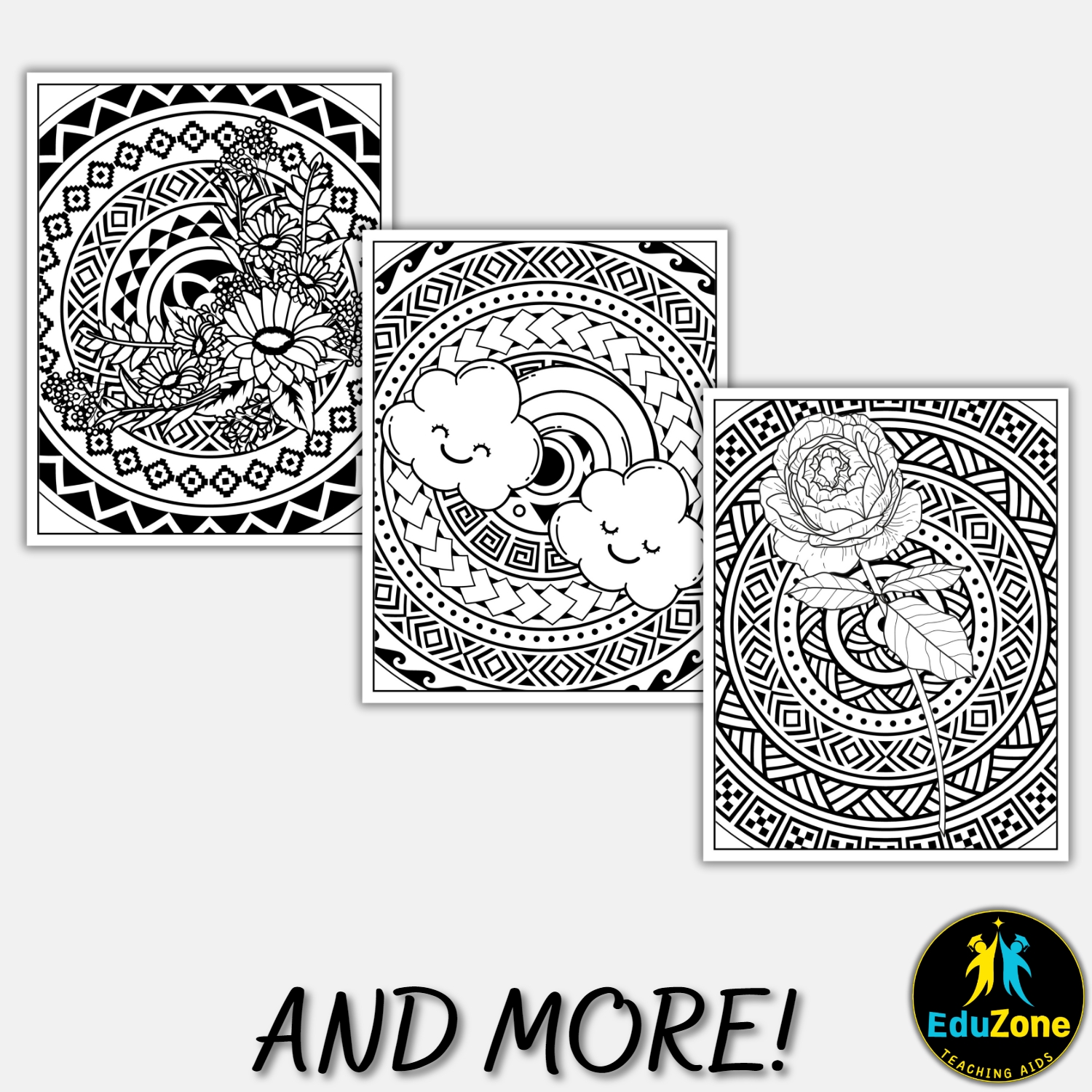 Spring Mandala Coloring Pages: Relaxing & Printable - Spring Fun for ...