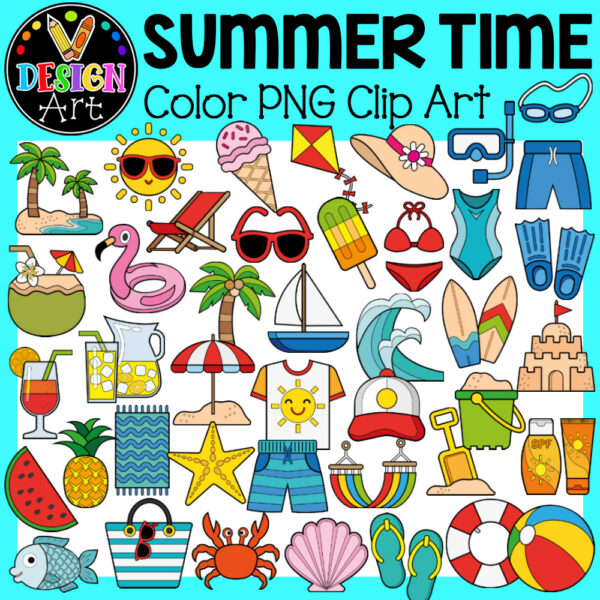 Springtime PNG Clip Art Set | Made By Teachers