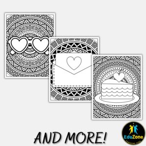 Valentine's Day Mandala Coloring Pages: Relaxing & Printable ...