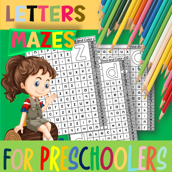 Letter Quest Mazes: A Fun and Exciting Way to Learn the ABCs! | Made By ...