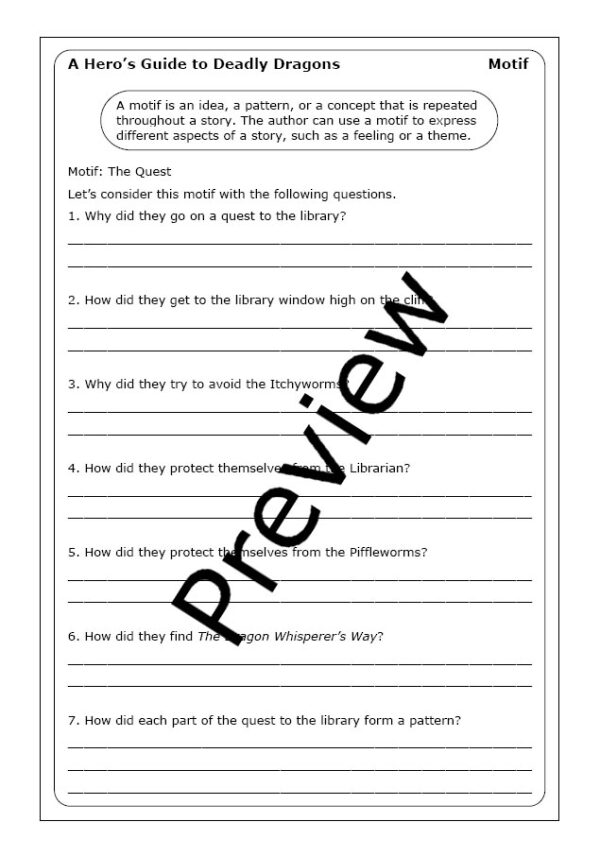 Cressida Cowell "A Hero's Guide to Deadly Dragons" worksheets | Made By ...