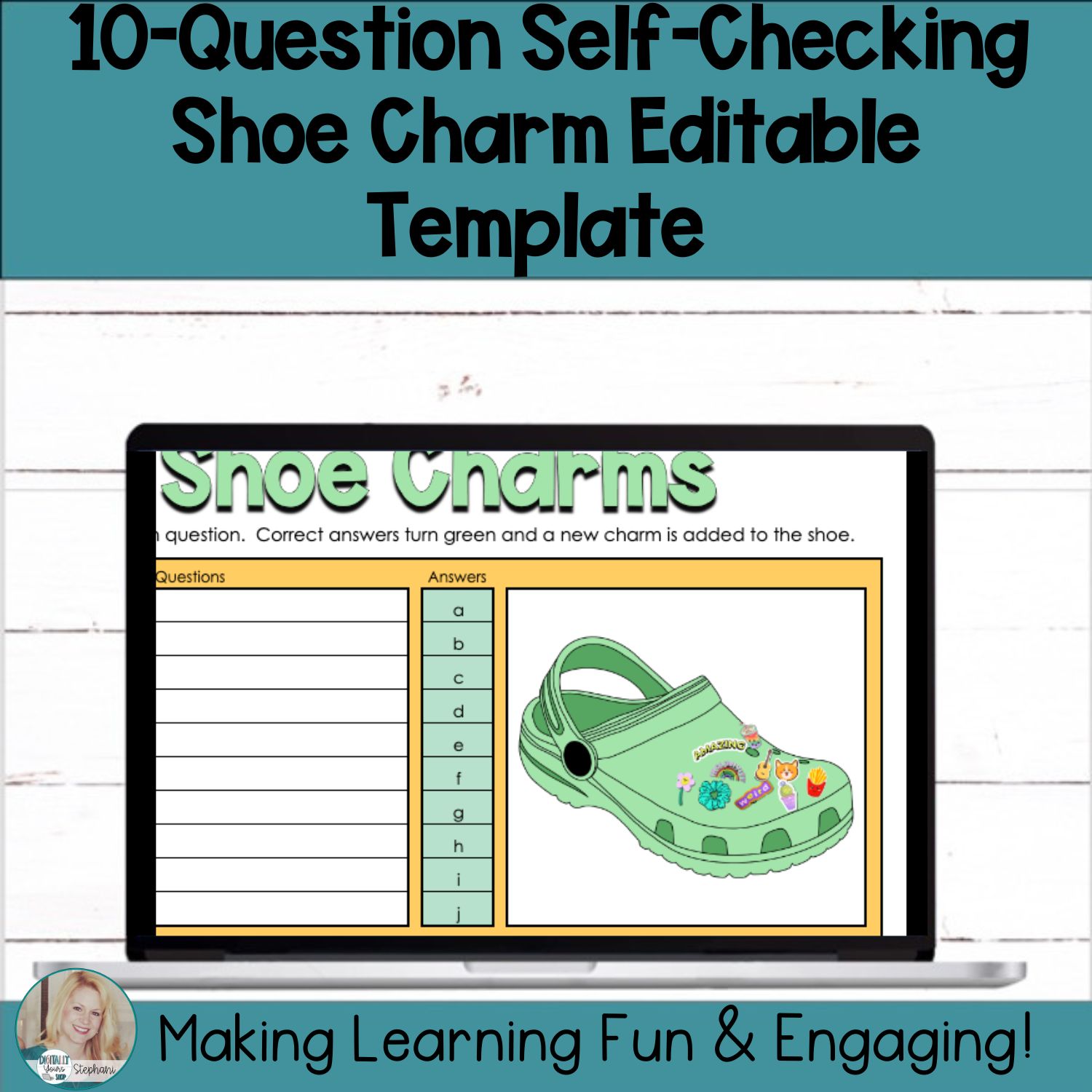 Editable Self-Checking Template - Digital Resource Vol. 1 | Made By ...