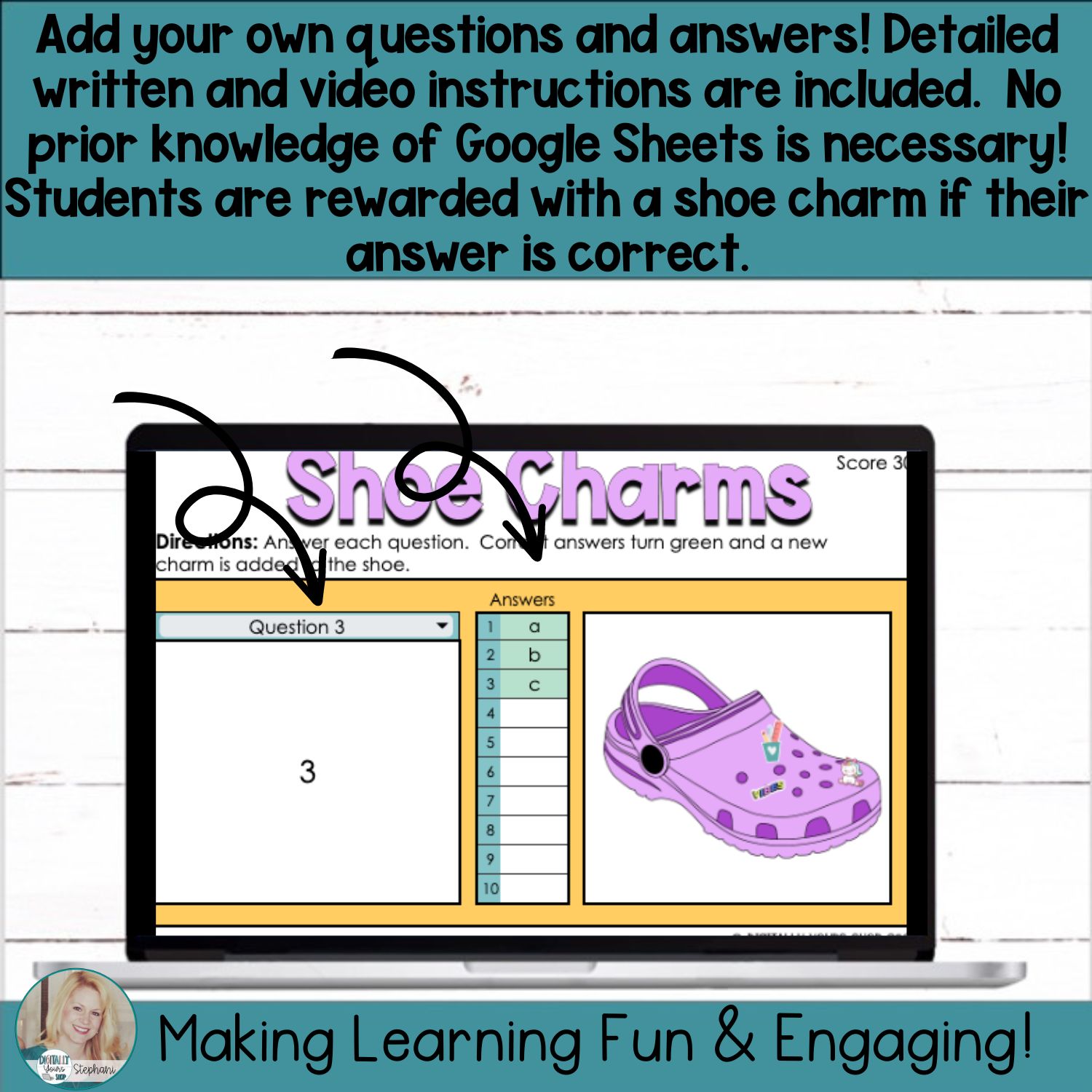 Editable Self-Checking Task Card Template - Digital Resource Vol. 2 ...