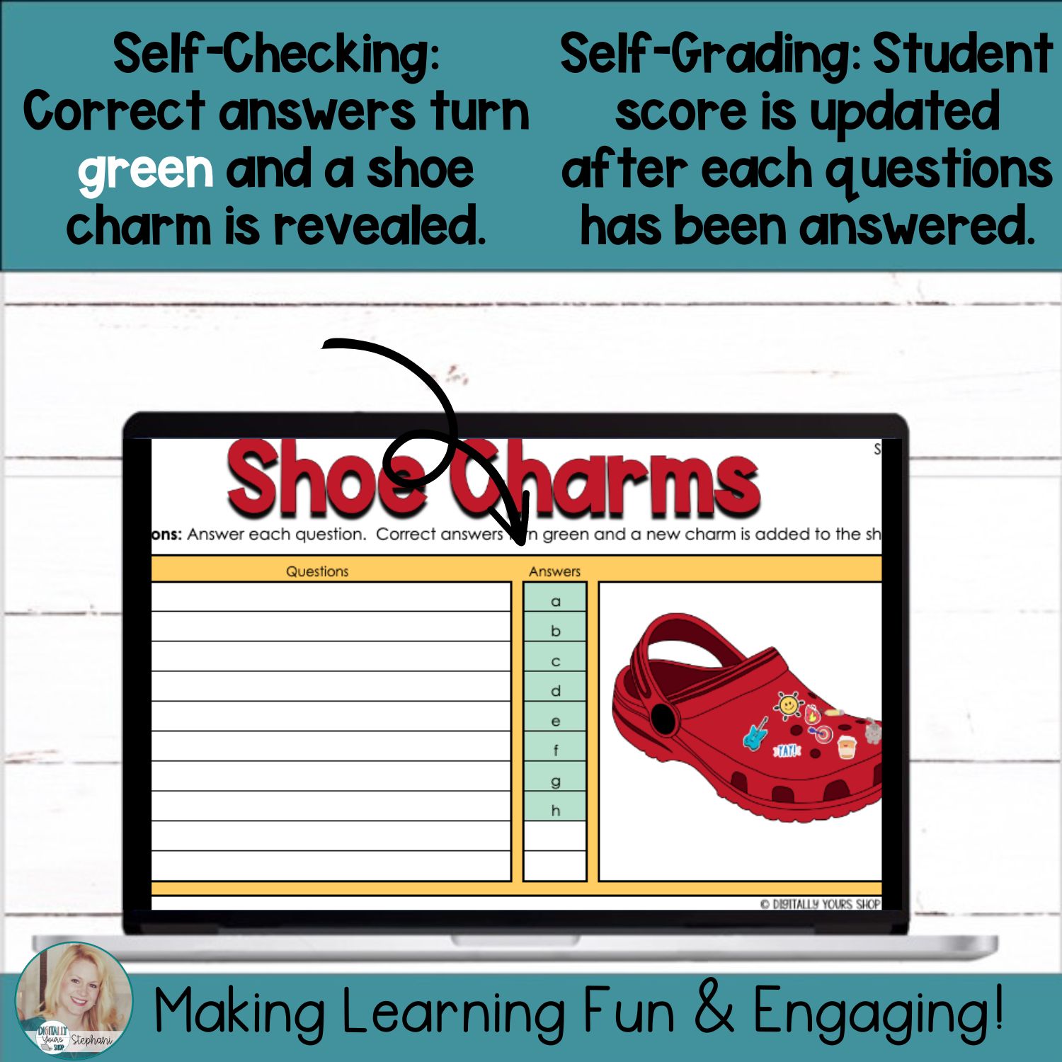 Editable Self-Checking Template - Digital Resource Vol. 3 | Made By ...