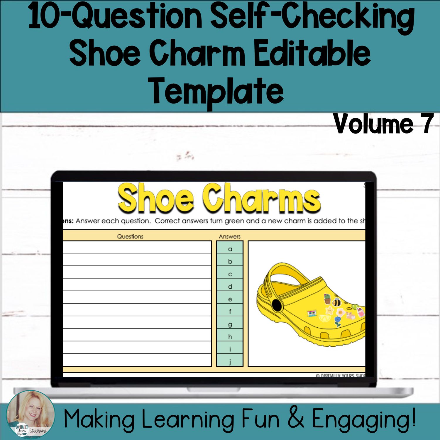 Editable Self-Checking Template - Digital Resource Vol. 7 | Made By ...