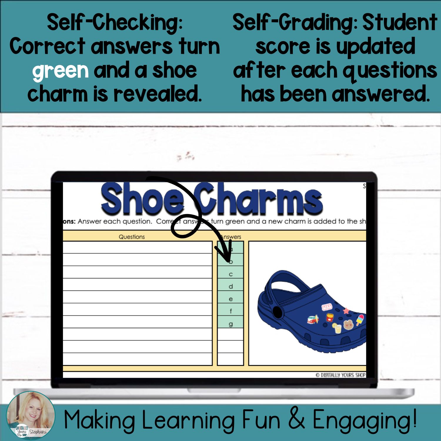 Editable Self-Checking Template - Digital Resource Vol. 8 | Made By ...