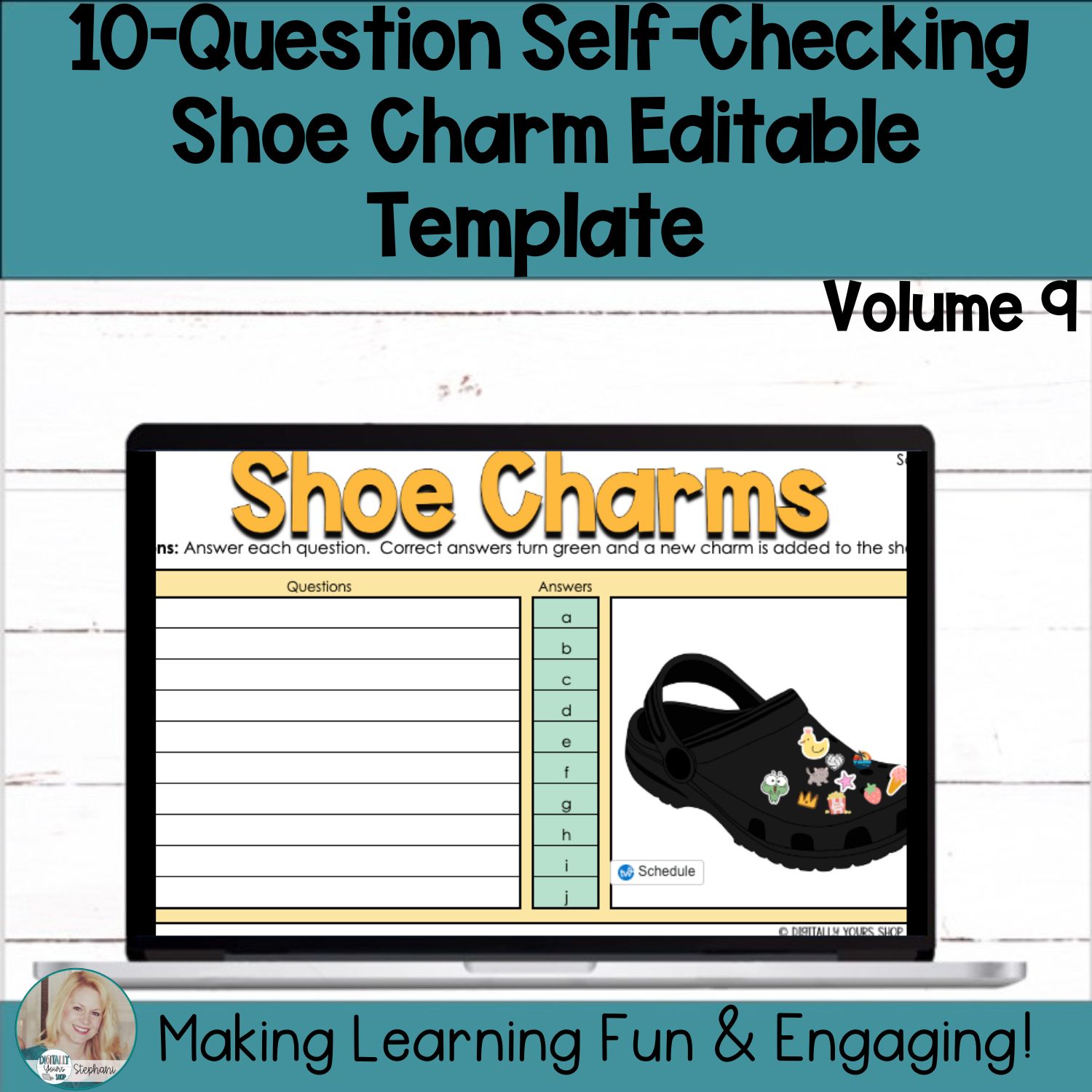 Editable Self-Checking Template - Digital Resource Vol. 9 | Made By ...