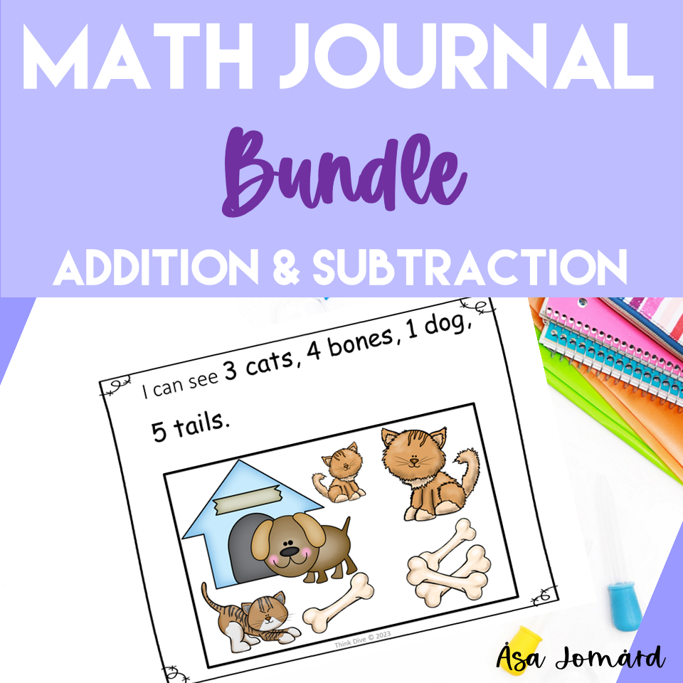 Math Journal Bundle | Addition Subtraction | Made By Teachers