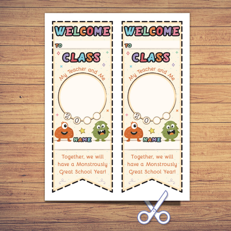 Back to School Monsters Bookmark Craft | Made By Teachers