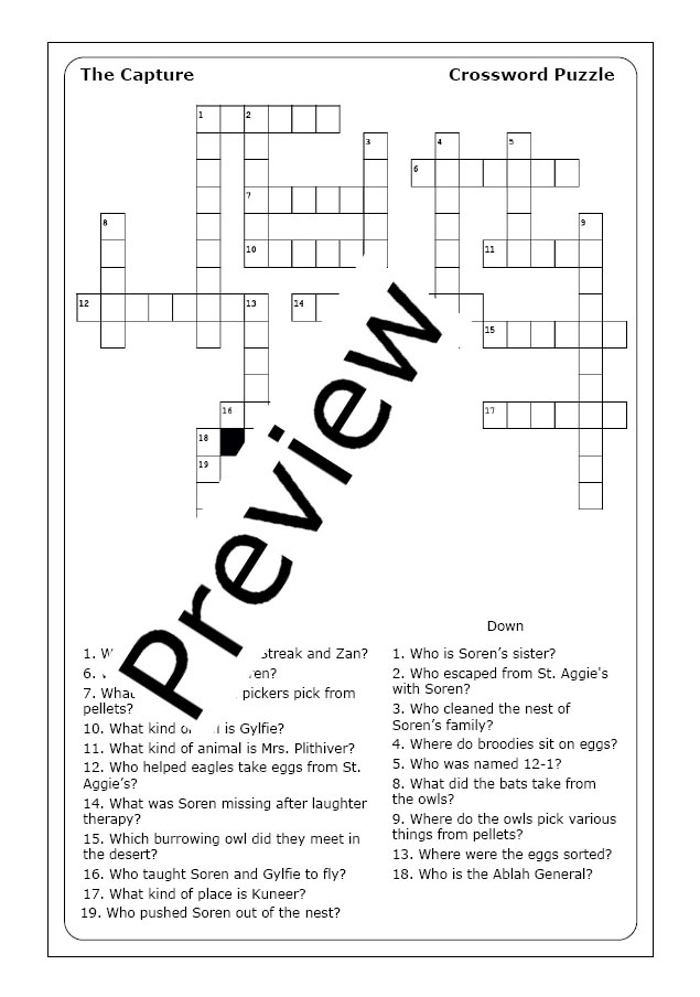 Kathryn Lasky "The Capture" worksheets | Made By Teachers