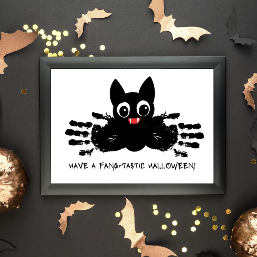 Halloween Bat Handprint Art | Halloween Craft | Made By Teachers