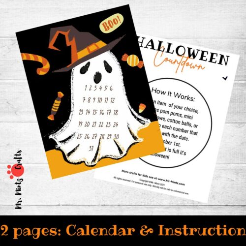 Countdown to Halloween | October Calendar | Made By Teachers