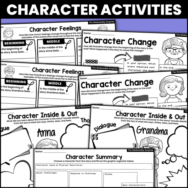 The Wednesday Surprise Read Aloud Book Companion Activities for IRA ...