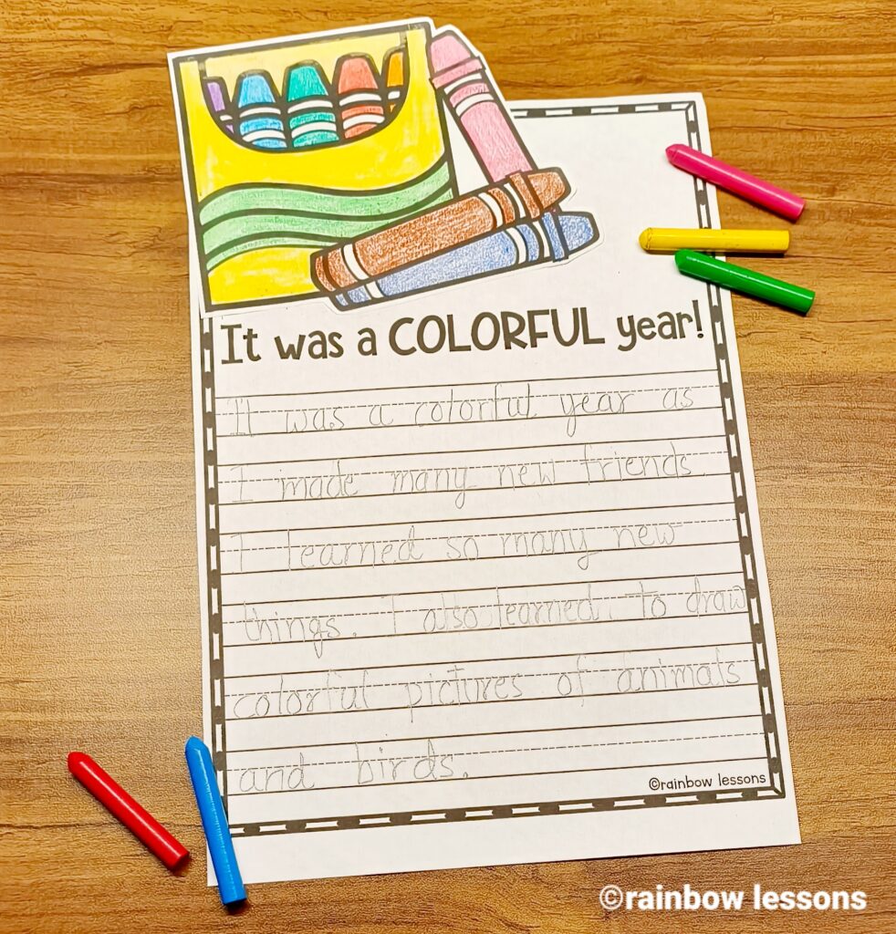 End of Year Writing Prompt | End of Year Writing Activities | End of ...