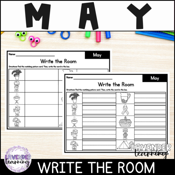 May Write the Room Activity - End of the Year Write the Room Activity ...