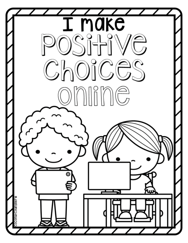 Decision Making Coloring Pages | Made By Teachers