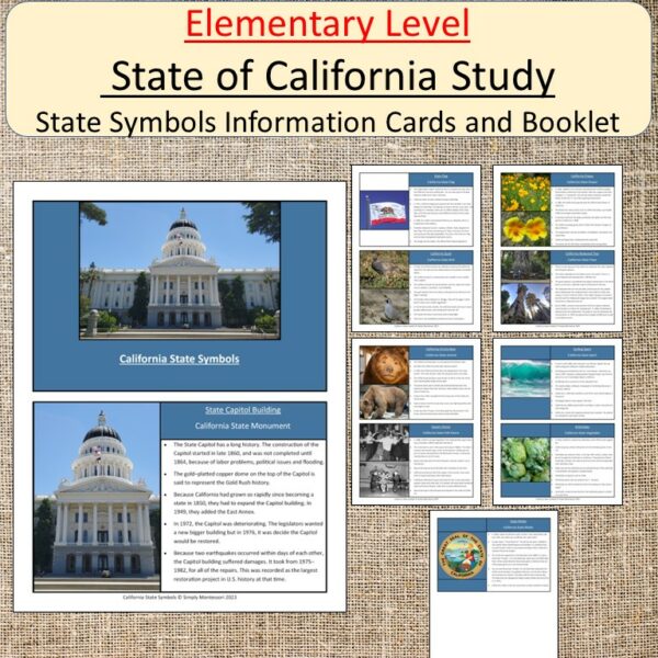 BUNDLE California State Research Elementary Montessori Homeschool ...