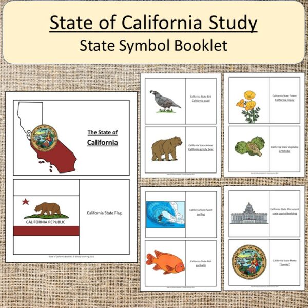 BUNDLE California State Study Montessori Homeschool Education ...