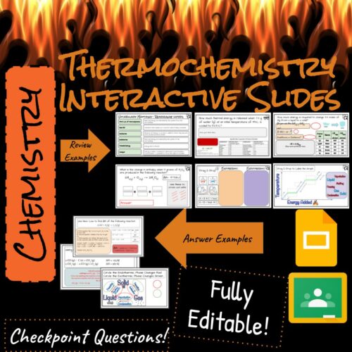 Thermochemistry Unit Review Google Interactive Slides | Made By Teachers