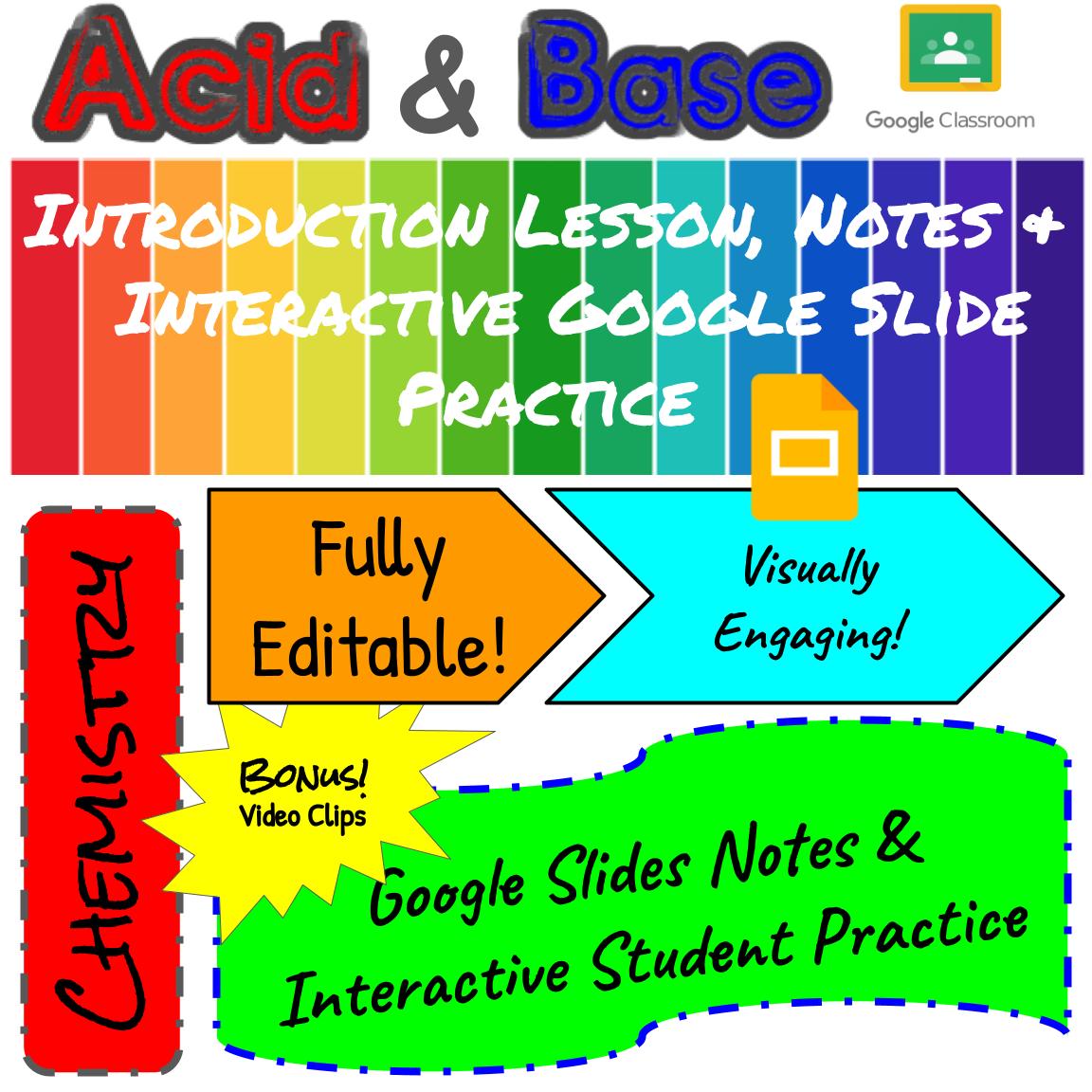 Le Chatelier's Principle Google Lesson, Notes, & Formative Assessment ...
