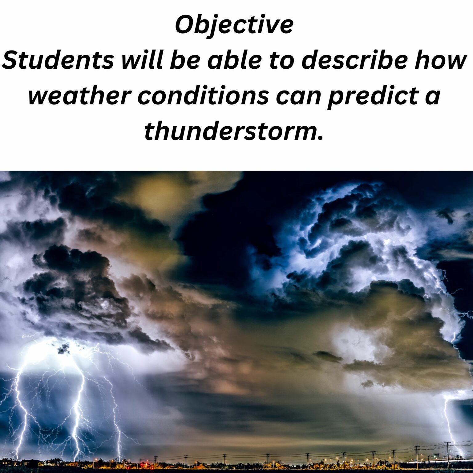 Weather Thunderstorm Graphic Organizer | Made By Teachers