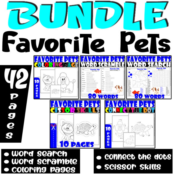 All About Favorite Pets Bundle, Favorite Pets Bundle , Cute Animals ...