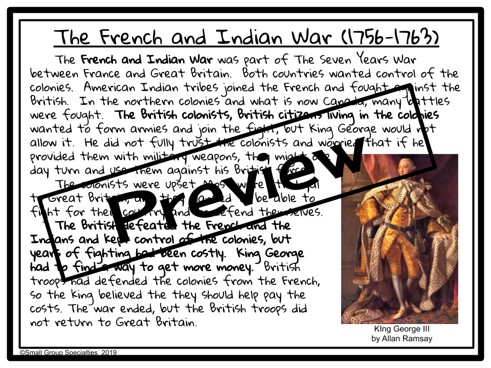 Events Leading To The American Revolution - A PPT Lesson | Made By Teachers