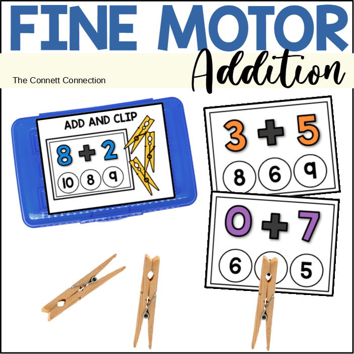 Addition Task Boxes for Addition within 10 | Made By Teachers