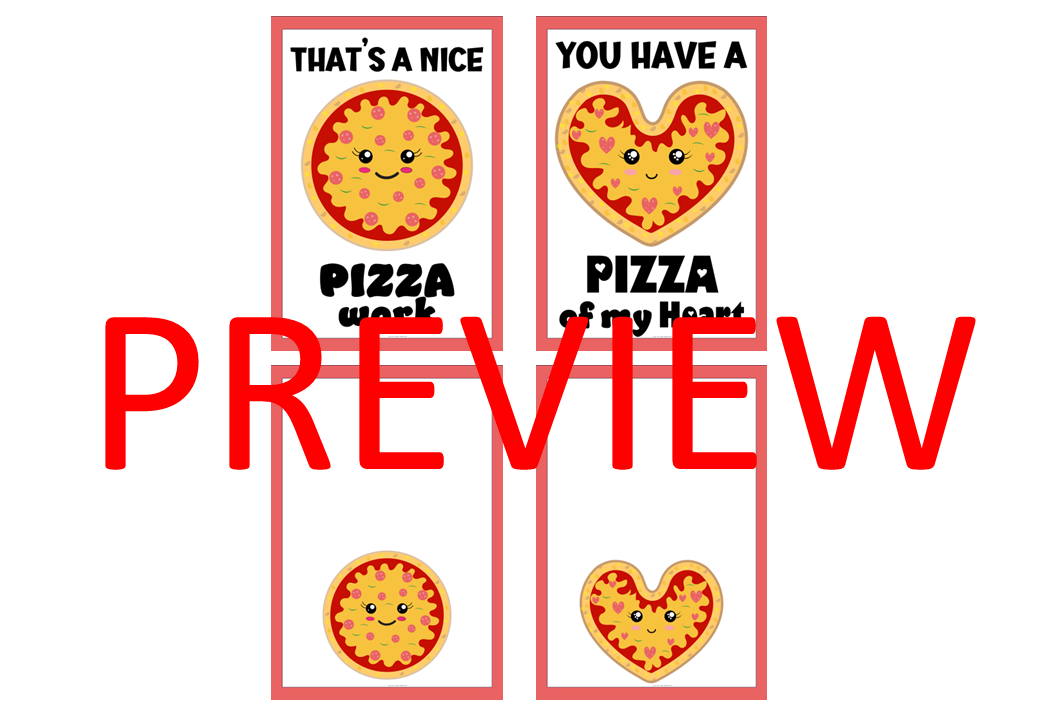 Food Pun Pizza Bulletin Board Door Display Decoration Editable | Made ...