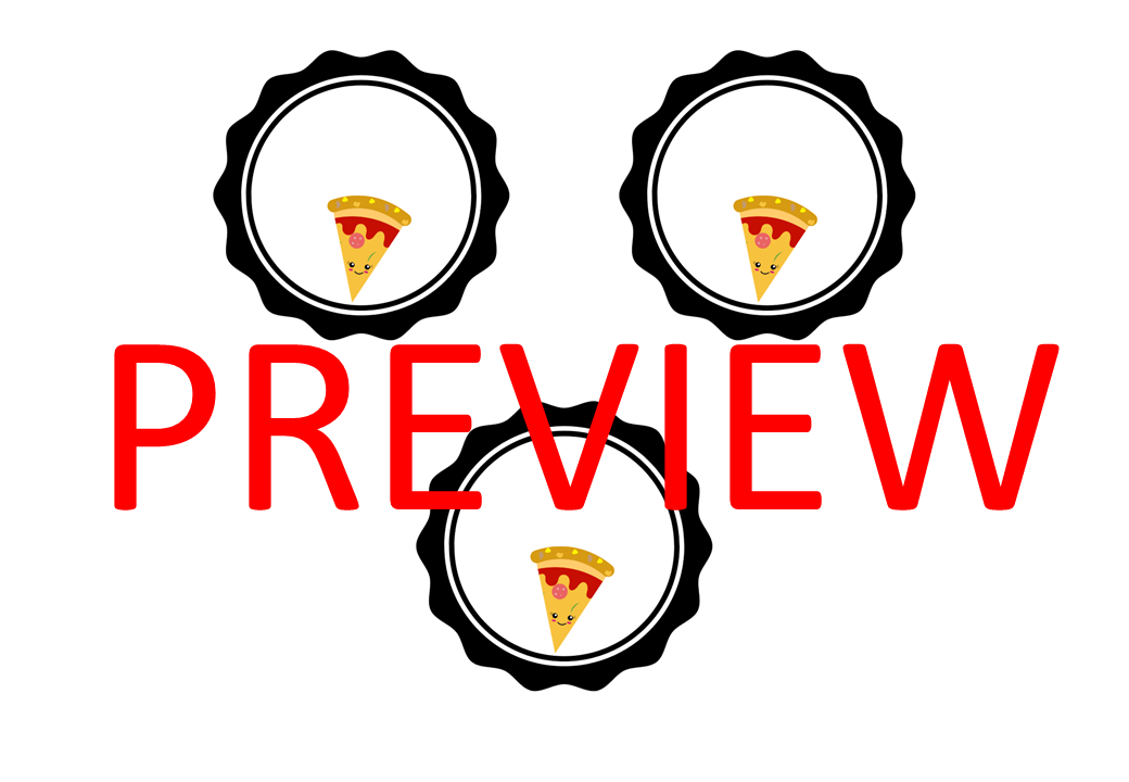 Food Pun Pizza Bulletin Board Door Display Decoration Editable | Made ...