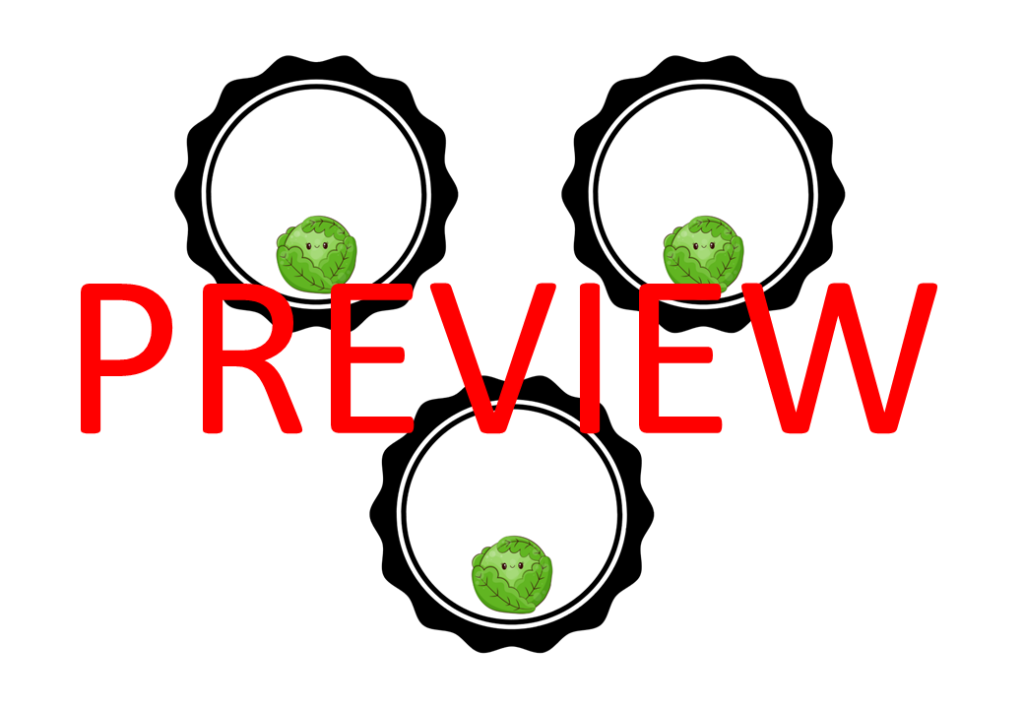 Food Pun Lettuce Bulletin Board Door Display Decoration Editable | Made ...