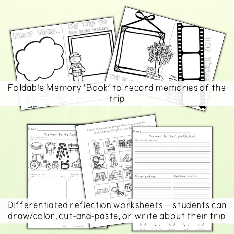 Apple Orchard Field Trip Unit with Social Narrative and Visuals | Made ...
