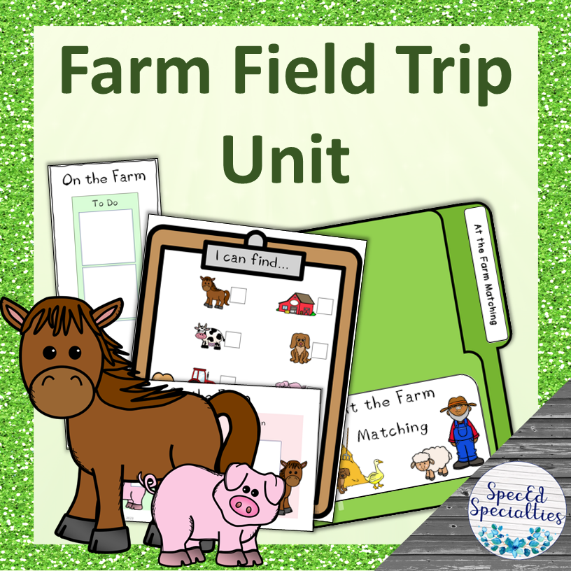 Farm Animals Field Trip Unit with Social Narrative and Visuals | Made ...