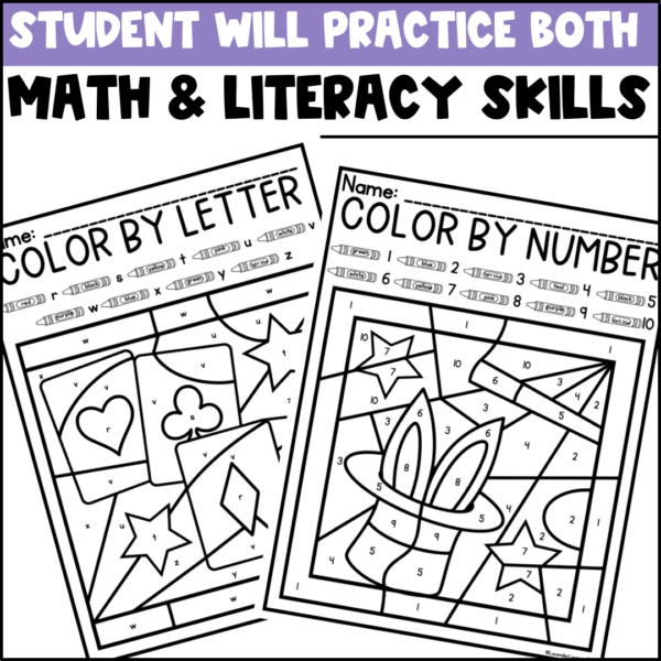 Magic Color by Code - Magic Color by Number - Magic Color by Letter ...