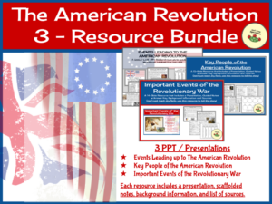 The American Revolution - PPT Bundle | Made By Teachers