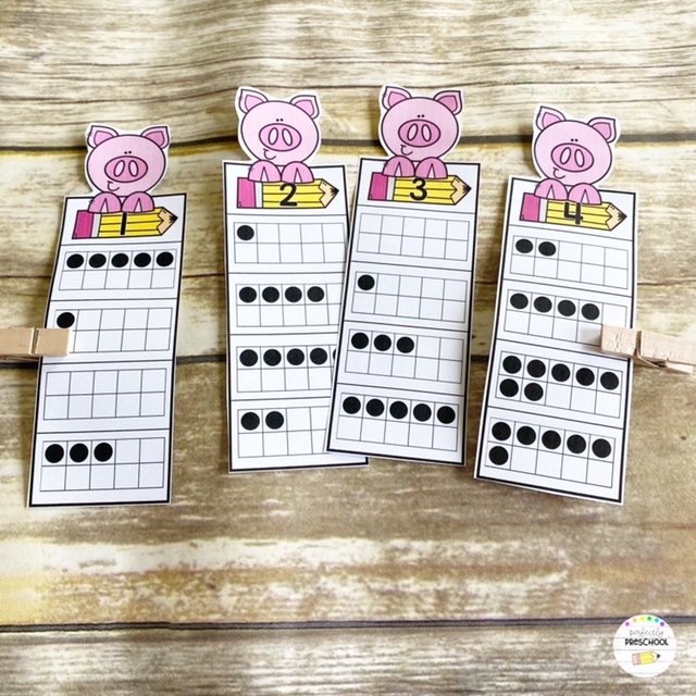 Back to School Math and Literacy Centers for Preschool, Pre-K, and ...