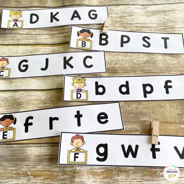 Back to School Math and Literacy Centers for Preschool, Pre-K, and ...