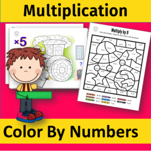 Color Your Way to Multiplication Mastery: Fun Worksheets for Kids ...