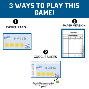 4th Grade Division Game with 3 Digit Dividends | Video Game | Made By ...