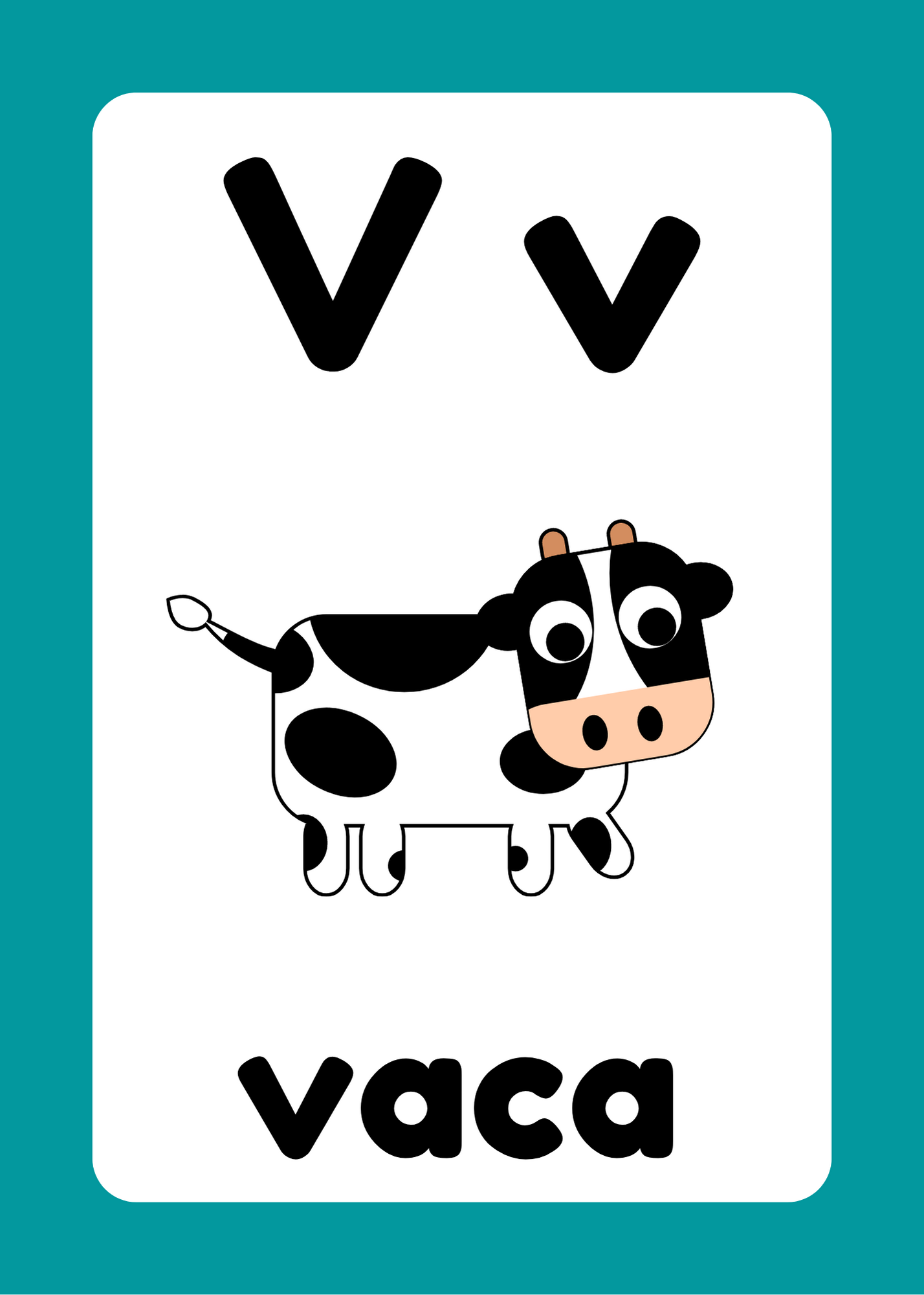 ¡Aprende el Abecedario! Fun Spanish ABC Flashcards for Kids | Made By ...