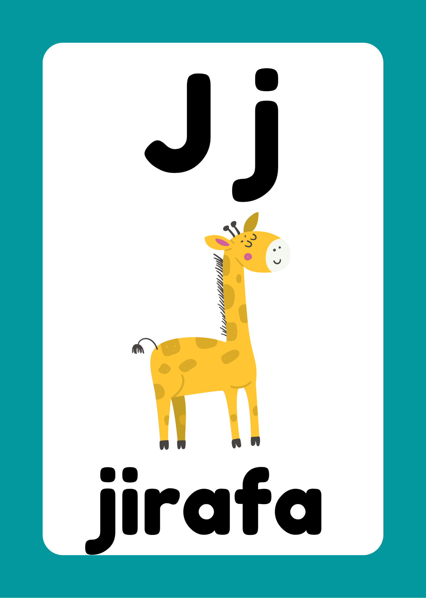 ¡Aprende el Abecedario! Fun Spanish ABC Flashcards for Kids | Made By ...