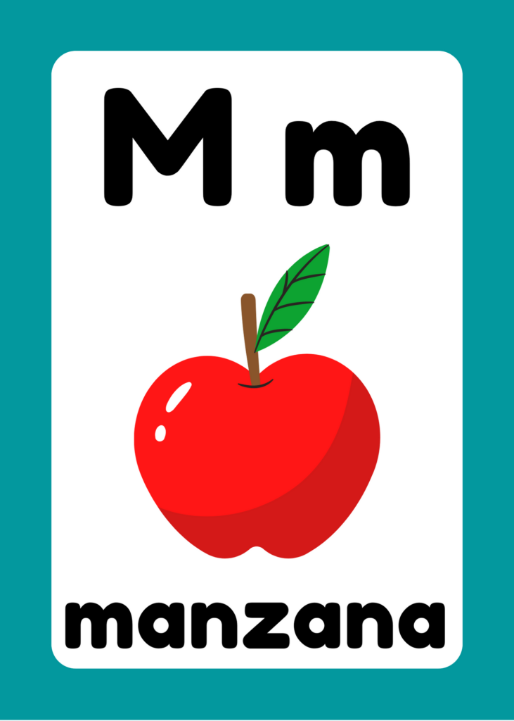 ¡Aprende el Abecedario! Fun Spanish ABC Flashcards for Kids | Made By ...