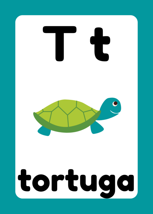 ¡Aprende el Abecedario! Fun Spanish ABC Flashcards for Kids - Made By ...