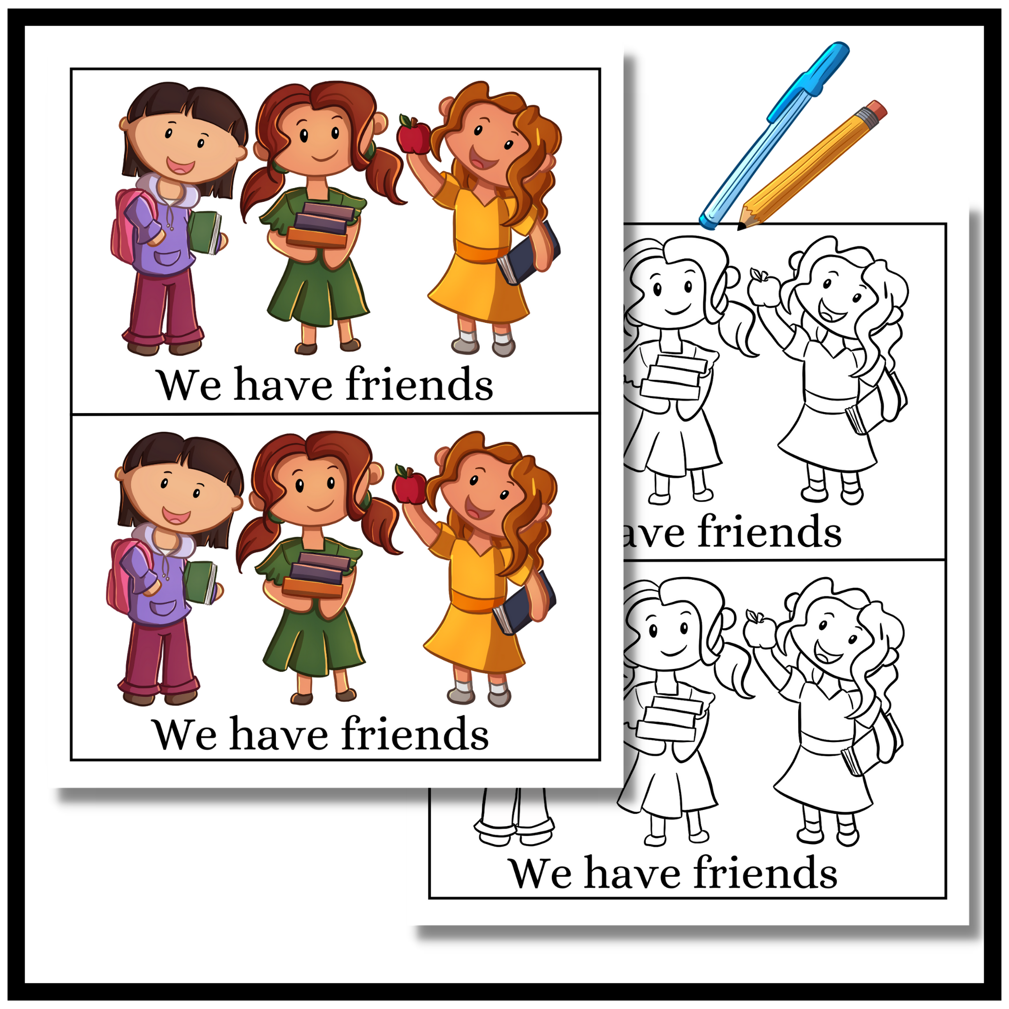 Ready for School | Emergent Reader | Kindergarten |First Day of School ...